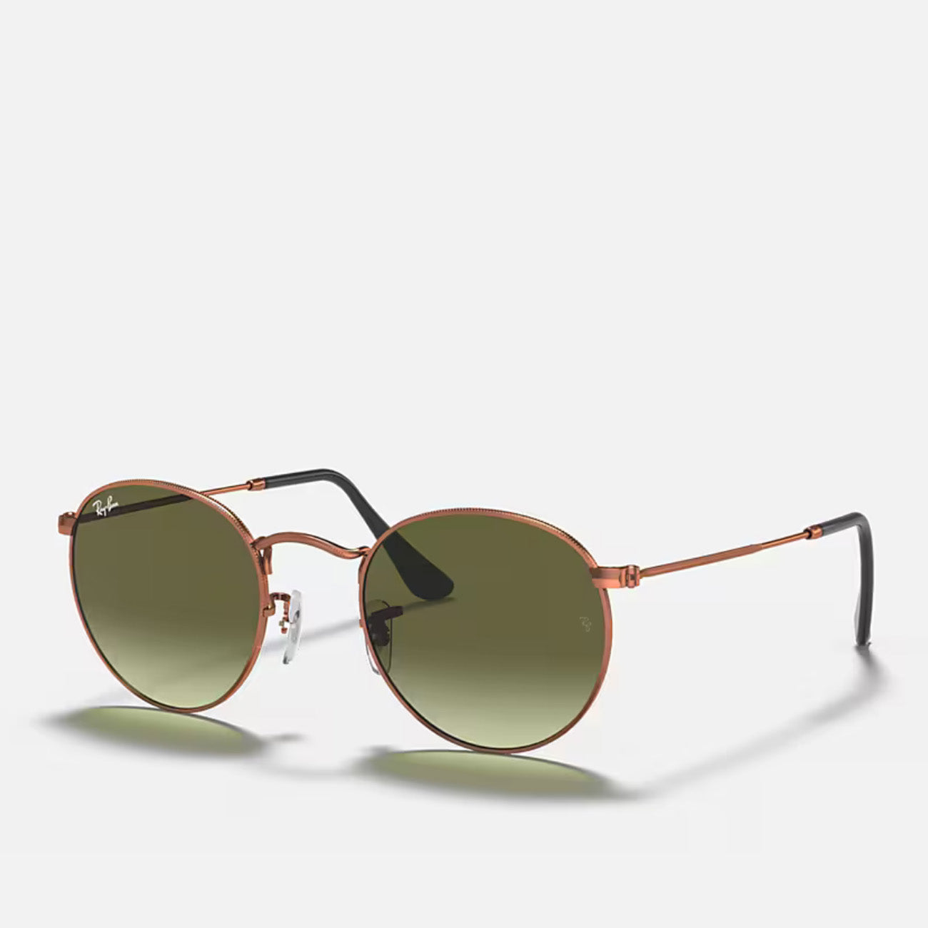 Ray-Ban RB3447 – Nostalgische Rund-Sonnenbrille in Kupfer